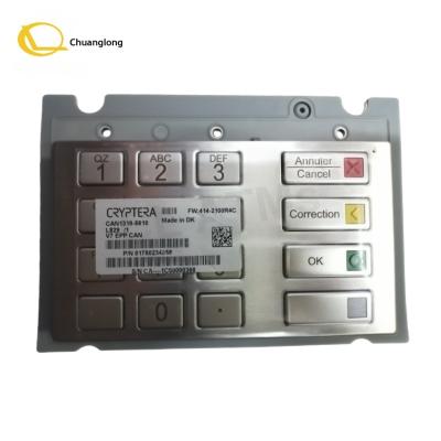 China ATM Machine Spare parts 1750234858 Original Diebold V7 EPP Encrypted PIN Pad Keyboard Secure ATM Keypad 01750234858 for sale