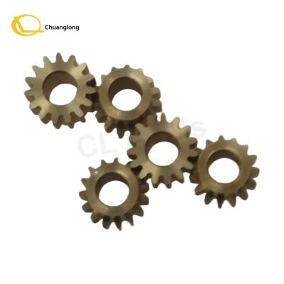 China 1750053977-45 Wincor ATM Machine Spare Parts 2050XE 01750053977-45 Wincor Stacker Clamp Manipulate Motor 15 Teeth Copper Gear for sale