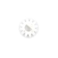 China Hitachi 2845V RB D Type 12 Tooth Gear White Plastic ATM Machine Parts for sale