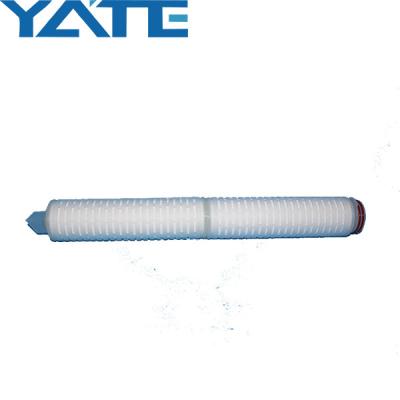 China 0.45 Micron Pleated PP Filter Cartridge for Beer Filtration - 69mm Diameter with 1 Year Warranty for sale