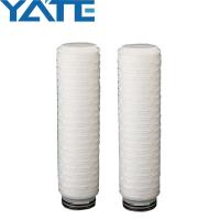China 1 Micron 20 Inch PP Pleated Filter Cartridge for Water Treatment | 69mm Diameter with 1 Year Warranty for sale