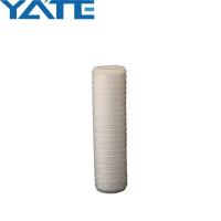 China PP PTFE PVDF Nylon PES Pleated Filter Cartridge 0.1 Micron for Water Treatment - 69mm Diameter, 5-40 Inch Length for sale