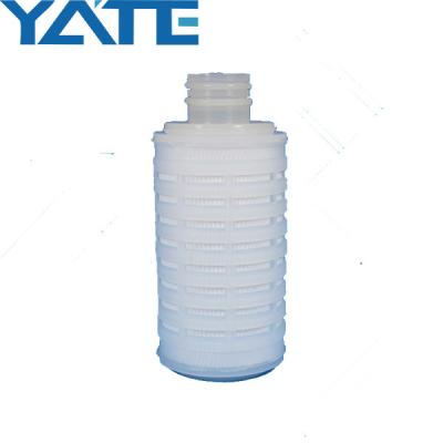 China 10 Inch Pleated Polypropylene Water Cartridges 0.22-50 Microns for Beer RO Filtration Systems for sale