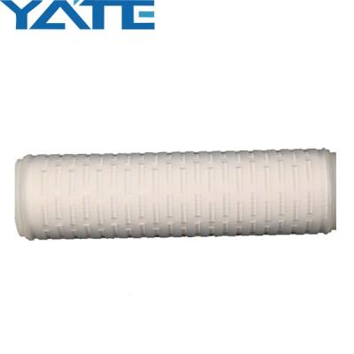 China Industrial PP Spun Filter Cartridge 20 Micron Pleated Sediment Water Filter with 69mm Diameter for Water Treatment for sale