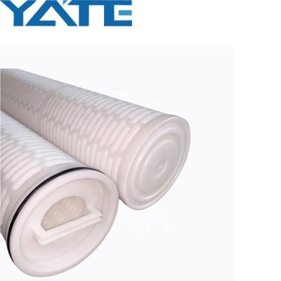China Folding High Flow Pleated Water Filter Cartridge | 2023 Model for Industrial Water Treatment Systems for sale