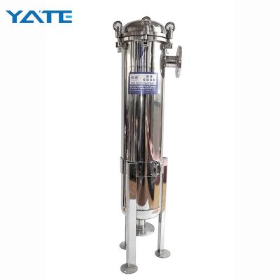 China Pharmaceutical Liquid Bag Filter Housing Single Bag 1.2MPa 10000L/Hour Capacity Industrial Filtration System for sale