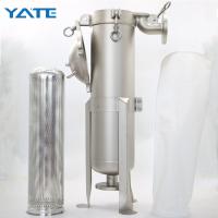 China Topline Absolute Stainless Steel Bag Filter Water Treatment System - 10,000 L/Hour Capacity with 0.5-500 μm Filtration Precision for sale