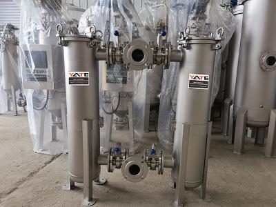China Sideline Absolute Sealing Bag Filter Housing with Concave Cover - 10000L/Hour Capacity, 0.5-500μm Filtration for sale