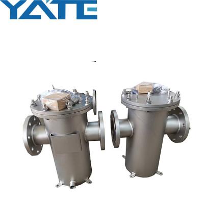 China Q235B Basket Filter Strainer Stainless Steel DN15-DN600 0.6-2.5MPa Dissolved Salt Impurities Removal for sale