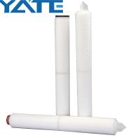China Polypropylene Membrane Filter Cartridge PP 0.2 μm with 10-40 Inch Length Options for Water Treatment Systems for sale