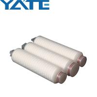 China 20 Inch 5 Micron PP Pleated Cartridge Filter with 0.6-1.0MPa Pressure Rating for Water Treatment Systems for sale