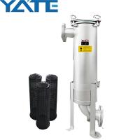 China 304 Stainless Steel Multi Bag Filter Housing for Coconut Oil 150 psi 400°F for sale