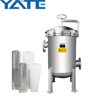 China Liquid Industrial Polypropylene Bag Filter Housing SS304 Water Filtration Multi Bag 150 psi 400°F for sale