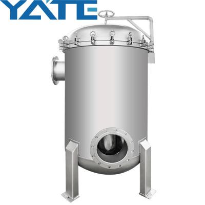 China Qic Lock Stainless Steel Filter Housing 10000L/Hour Capacity 0.5-500μm Filtration for Waste Water Treatment for sale