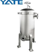 China Stainless Steel 304/316 Water Filter Housing with 150 psi Pressure Rating and 400°F Temperature Capacity - CE Certified for sale