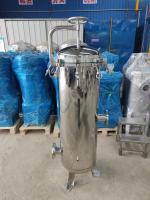 China Stainless Steel Cartridge Filter Housing for Beverage Processing - 0.6-1.0MPa Pressure, DN25-80 Connections for sale