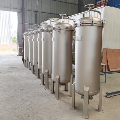 China SS316 Micron Cartridge Filter Housing for Water Treatment - 0.6-1.0MPa Pressure, DN25-80 Connections for sale
