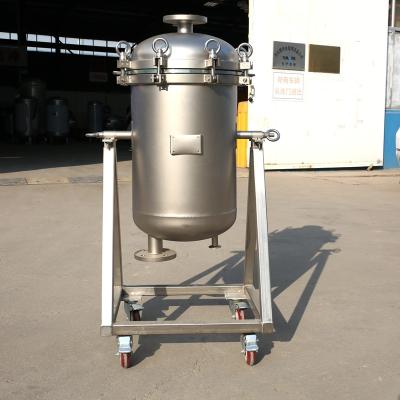 China Stainless Steel Titanium Filter Housing 250mm with 0.6-1.0MPa Pressure Rating and DN25-80 Connections for sale