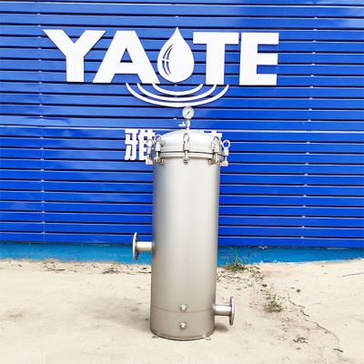 China 10-40 Inch Stainless Steel Bag Filter Housing Industrial Water Pre Filter 304 SS for sale