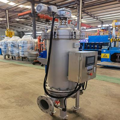 China Stainless Steel Automatic Self-Cleaning Water Filter 200kg with Mechanical Sand Carbon Filtration for Industrial Treatment for sale