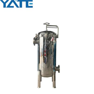 China High Flow 0.1 Micron PP Pleated Filter Cartridge with SUS304 Stainless Steel Housing, 0.1-0.8 MPa Operating Pressure for sale