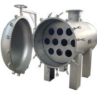 China Industrial High Flow Cartridge Filter Housing 5 Micron Precision with 0.1-0.8 MPa Operating Pressure for sale