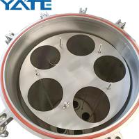 China Stainless Steel Single Cartridge Water Filter Housing 0.1-0.8MPa 304 Sanitary System for sale