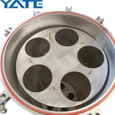China Stainless Steel Single Cartridge Water Filter Housing 0.1-0.8MPa 304 Sanitary System for sale