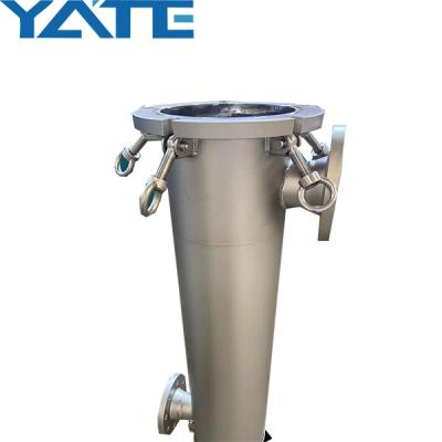 China Stainless Steel Chemical Filter Cartridge Housing 10 Inch 0.1-0.8mpa for Industrial Water Filtration for sale