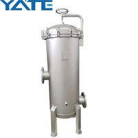 China Precision High Flow Cartridge Filter Housing with 0.1-0.8 MPa Operating Pressure and 5-60°C Temperature Range for sale