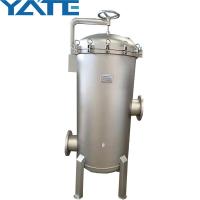 China Stainless Steel Sanitary Filter Housing 10 Cartridge Beer Food Beverage Filtration 0.8MPa for sale