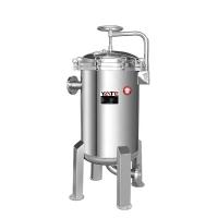 China Stainless Steel Multi Bag Filter Housing 1-24 Bags 0.6MPa Industrial Liquid Filtration for sale