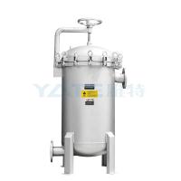 China Sanitary Bag Filter Housing 1-24 Bags High Temperature for Beverage Wine Beer 0.6MPa for sale