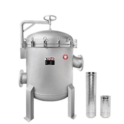 China Sanitary Liquid Filter Housing Single Multi Bag Stainless Steel Filter Housing for sale