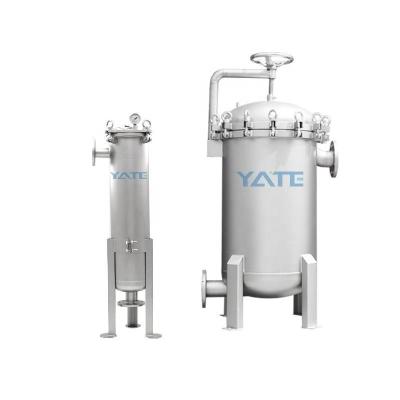 China High Pressure Multi Bag Filter Housing Stainless Steel 304 316L 1-24 Bags 0.6MPa for sale