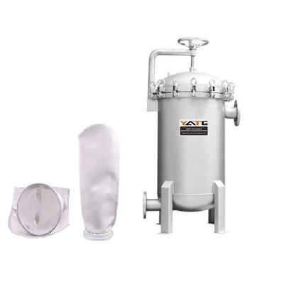 China Stainless Steel Multi Bag Filter Housing SS304 SS316L 1-24 Bags 0.6MPa for sale