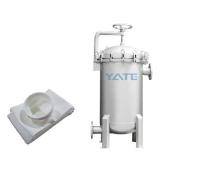 China Stainless Steel Bag Filter Housing 304 316L with 0.6 MPa Pressure and 20-840 m³/h Flow Capacity for sale