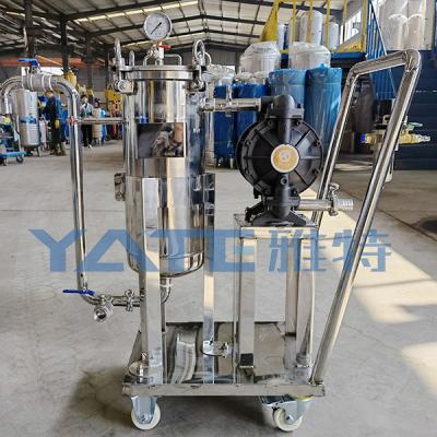 China Sanitary Stainless Steel Single Multi Cartridge Filter Housing with 0.25-0.5 m² Filtration Area and 20-40 m³/h Flow Capacity for sale