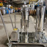China SS304 Bag Filter Housing 0.5-500 Micron for Food Beverage Water Filtration for sale