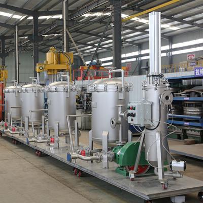 China 100% Integrity Tested Custom Polished SS 304 316L Vodka Inlet Liquid Filter Housing for sale