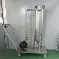 China Food Grade Stainless Steel Membrane Pre Swimming Pool Filter Housing with 0.5-500μm Filtration and DN50 Connection for sale
