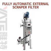 China Self Cleaning Stainless Steel Micron Filter Housing 1.2 MPa Pressure for High Viscosity Liquids up to 800000 cps for sale