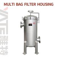 China Stainless Steel Bag Filter Housing for Papermaking - 0.5-300 μm Filtration, 1.2Mpa Pressure for sale