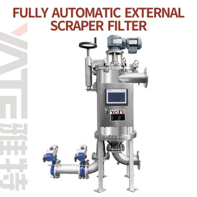 China YT-NG-219 Industrial Paint Ink Self-Cleaning Scraper Filter with 1.2MPa Pressure and 0.4m² Filtration Area for sale