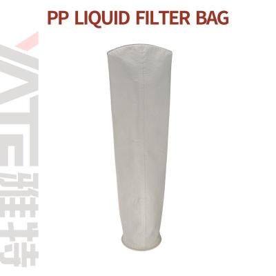 China Polypropylene Filter Bag with Plastic Ring - 1-200 Micron Precision for Industrial Liquid Filtration for sale