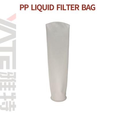 China PP Liquid Filter Bag with 1-200 Micron Precision for High Pressure High Temperature Industrial Filtration for sale