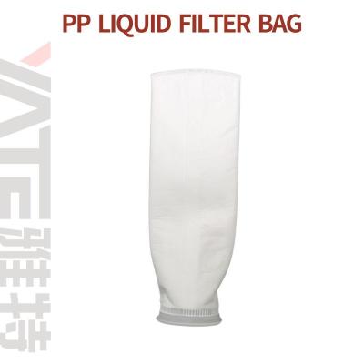 China Polypropylene Filter Bag 180mm Diameter 430mm Length with 1-200 Micron Precision for Industrial Liquid Filtration for sale