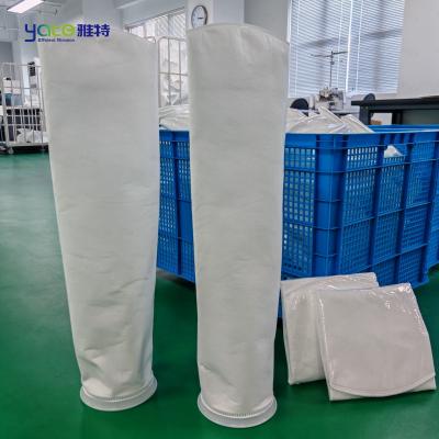 China Needle Felt PP Polypropylene Liquid Filter Bag Food Grade 0.2-200 Micron for sale