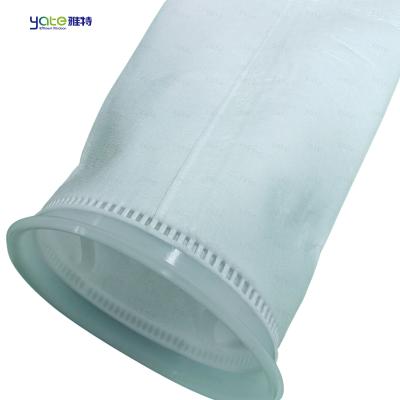 China YATE PP Polypropylene Liquid Filter Bag 25 Micron Capacity 0.2-200um Precision Food Grade for sale