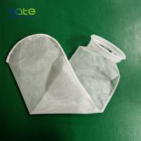 China Sanitary Nylon Liquid Filtration Bag 450-500 Mesh for Industrial Filtration 180mm Diameter for sale